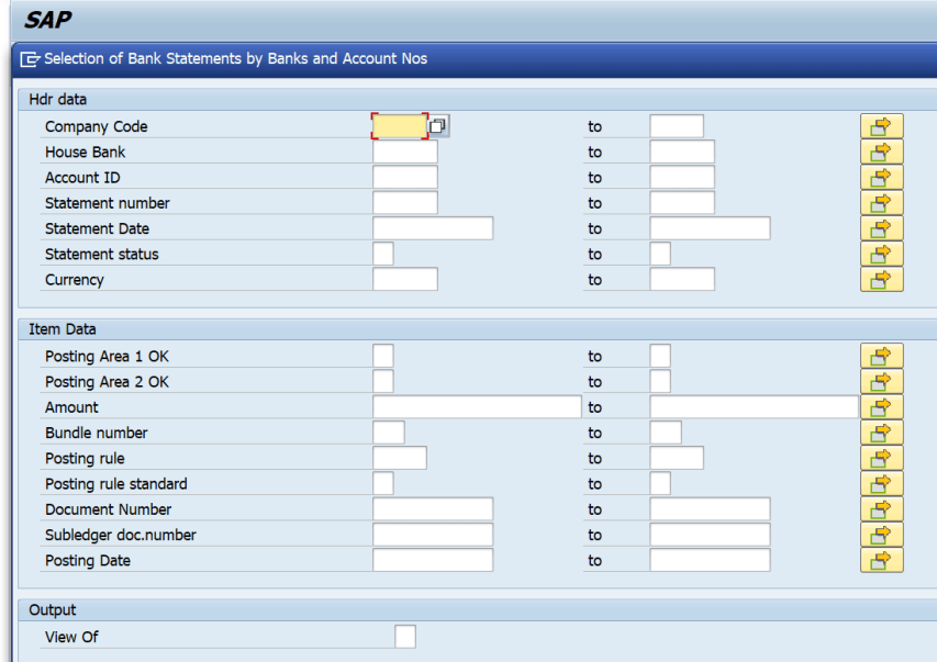SAP Electronic Bank Statement: Basic Process and Overview – Techlorean.