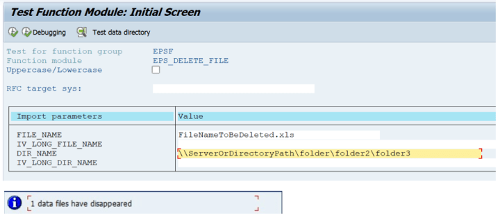 Download, Upload, and Delete Files in SAP AL11 – Techlorean.