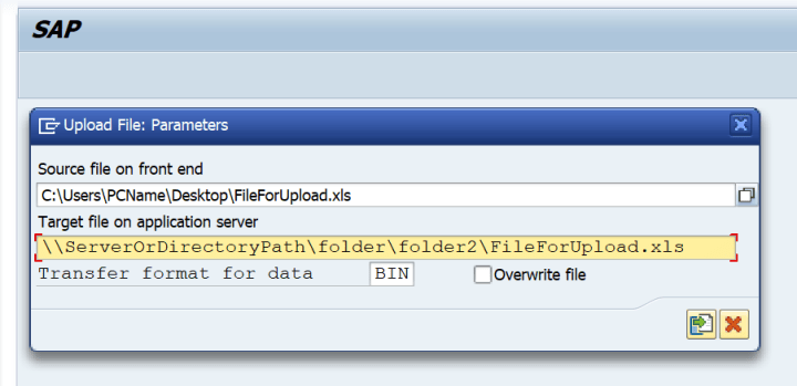 Download, Upload, and Delete Files in SAP AL11 – Techlorean.