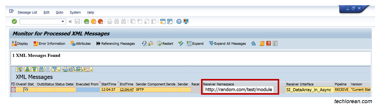 How To Fully Test XML Docs in SAP – SPROXY SXMB_MONI – Techlorean.