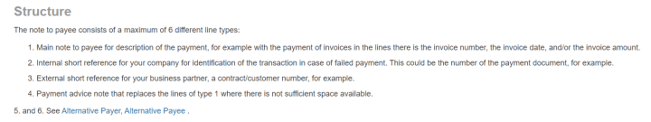 SAP DME Note to Payee Functionality – Techlorean.