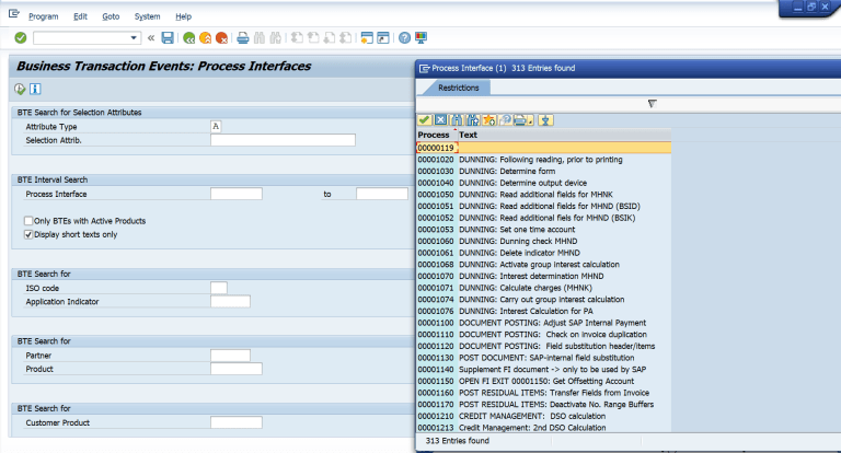 SAP Business Transaction Events – FIBF Overview and Utilization ...