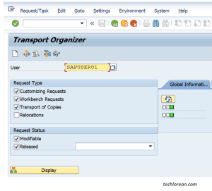 How to Create Transport of Copies (TOC) in SAP – Techlorean.