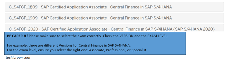How To Schedule Your SAP Certification Exam | For Beginners – Techlorean.