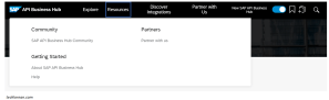SAP Interfaces | Exploring The SAP API Business Hub – Techlorean.