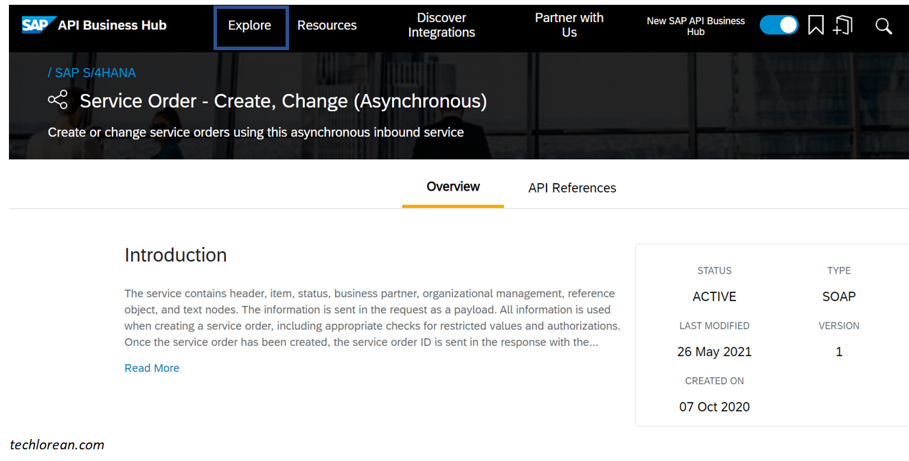 SAP Interfaces | Exploring The SAP API Business Hub – Techlorean.
