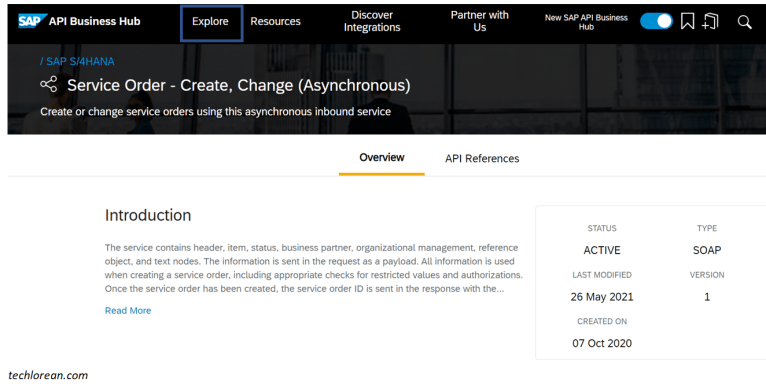 SAP Interfaces | Exploring The SAP API Business Hub – Techlorean.