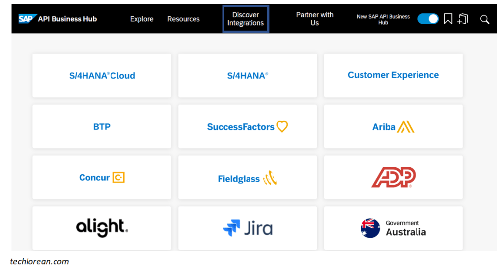 SAP Interfaces | Exploring The SAP API Business Hub – Techlorean.