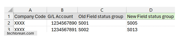 Quick Tips – MASS Change GL Account Master Data Using Import File ...