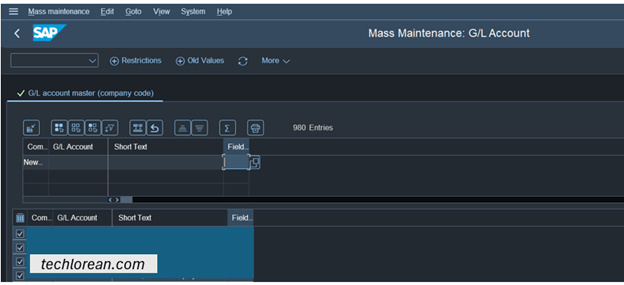 Quick Tips – MASS Change GL Account Master Data Using Import File ...